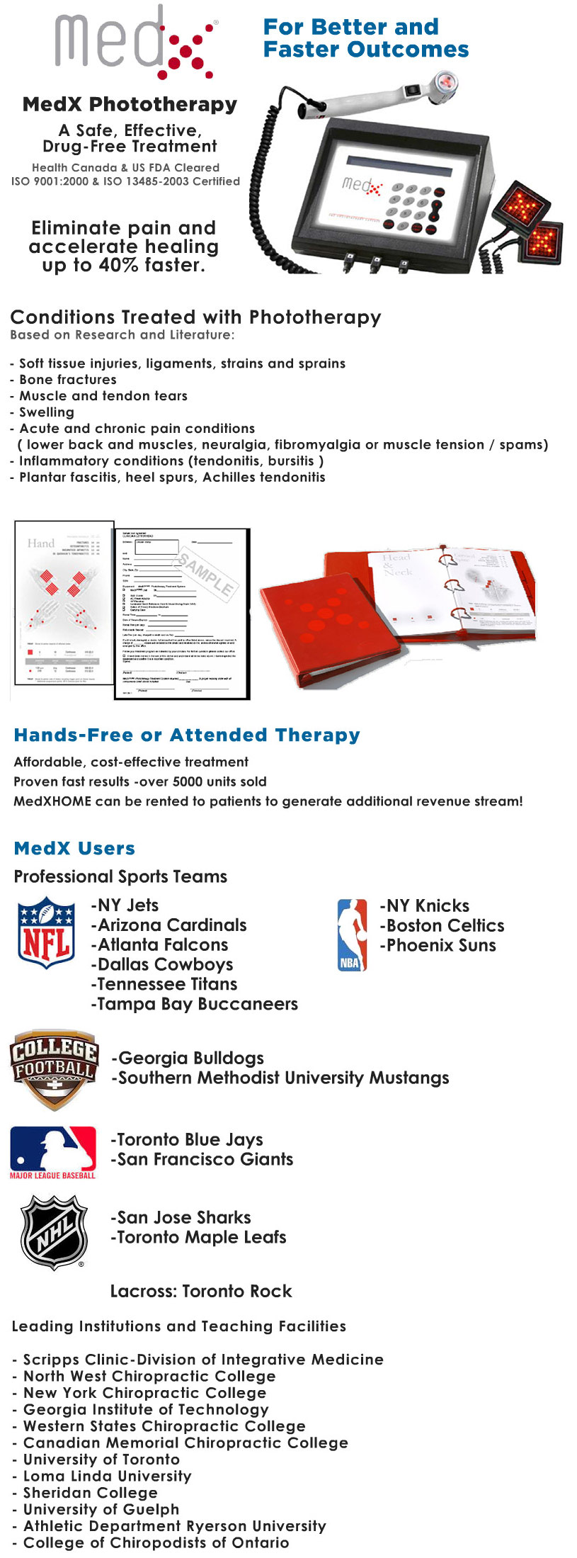 Physical Therapy Lasers - Authorized MedX Cold Laser Therapy Equipment ...